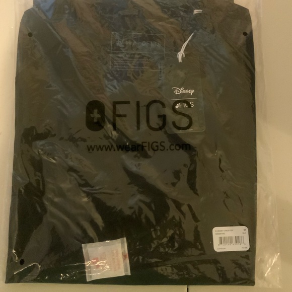 Figs | Other | Figs Disney Mickey V Neck Scrub Top Black Womans M ...